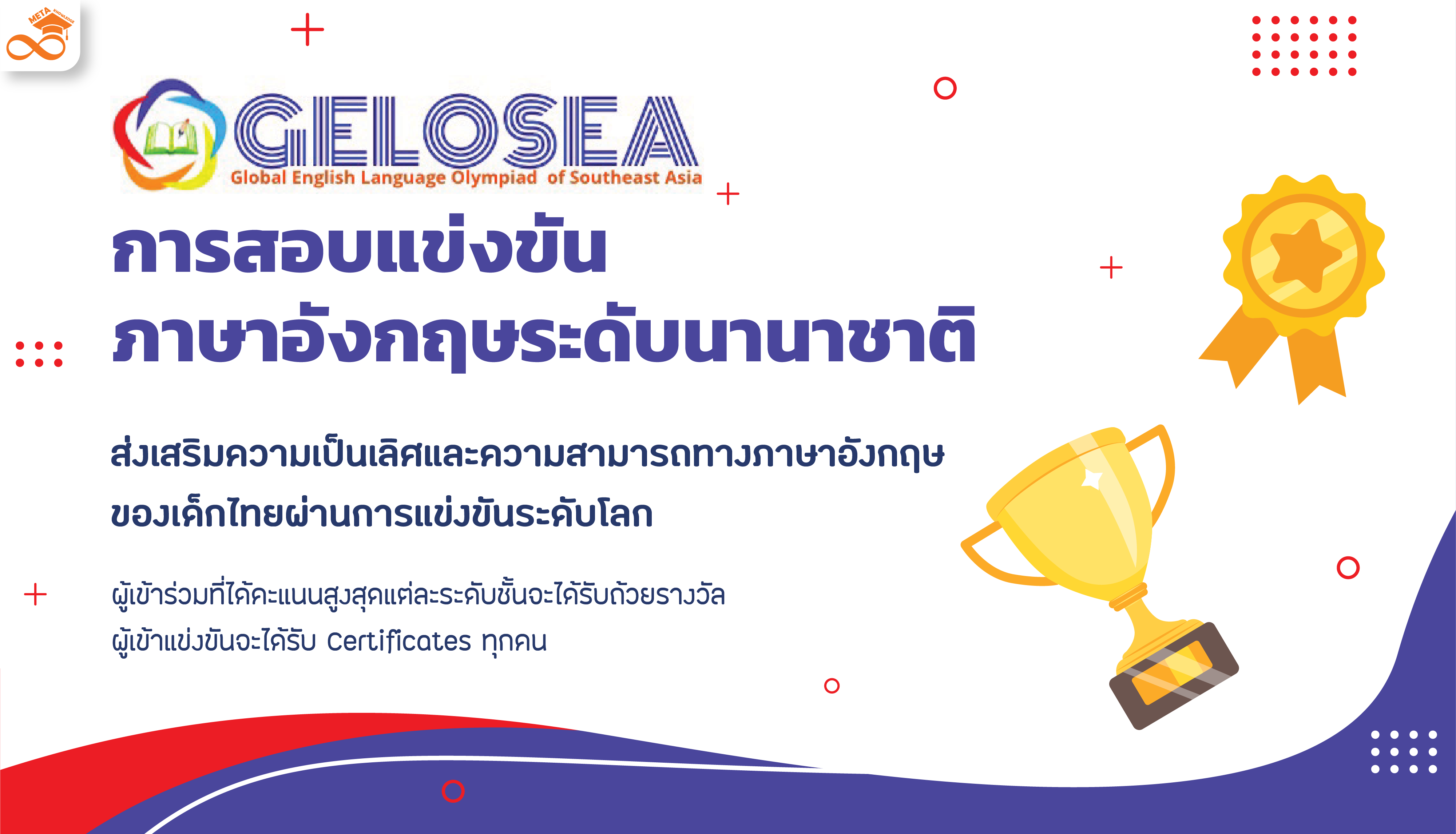 GELOSEA - META Knowledge ศูนย์รวมสนามสอบ ระดับนานาชาติ