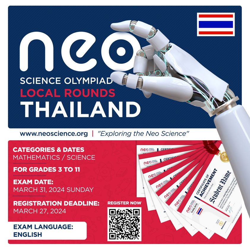 🌟เปิดรับสมัครสอบ NEO Science Olympiad 🚀 - META Knowledge ศูนย์รวมสนาม ...